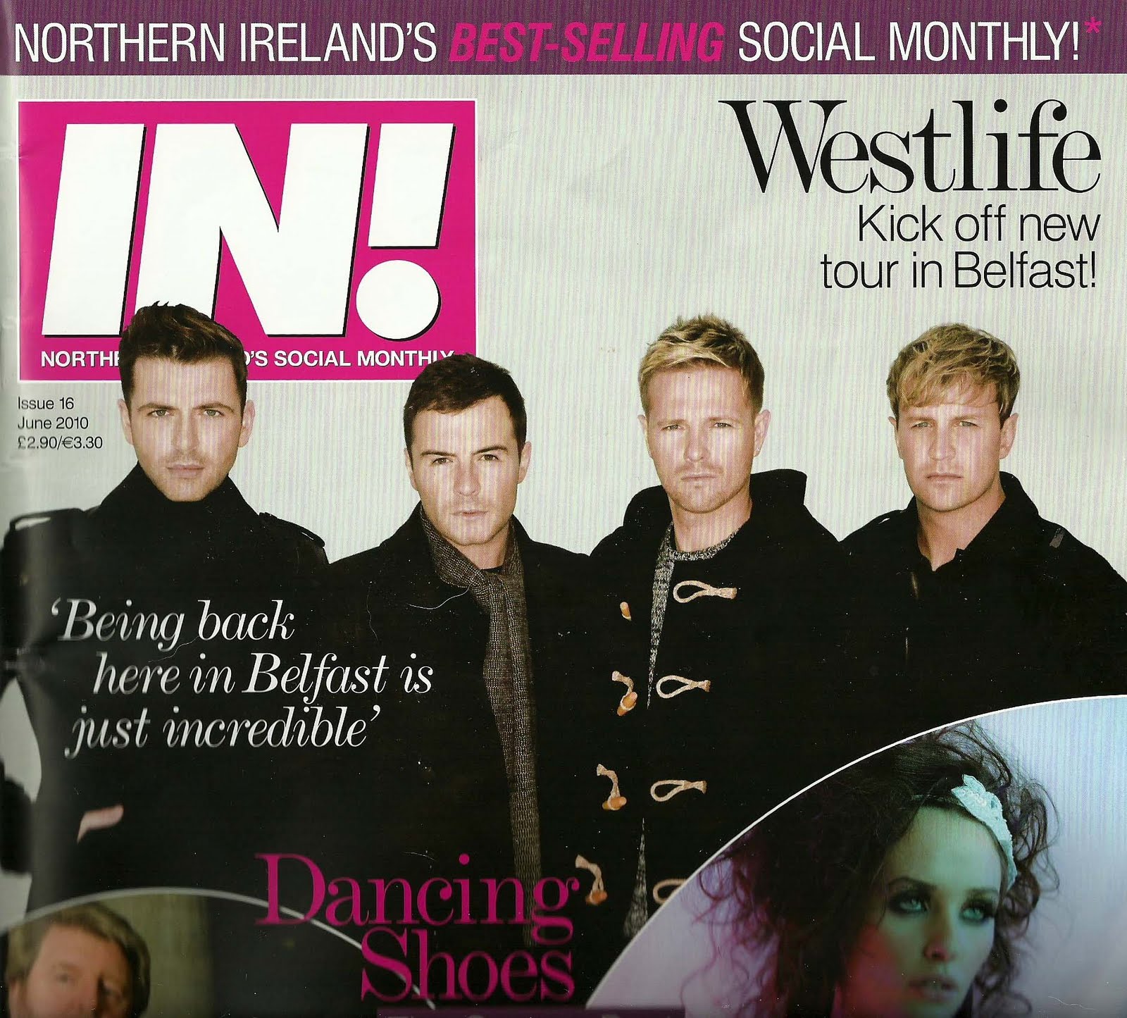 WESTLIFE FOREVER: ENTREVISTA EXCLUSIVA COM WESTLIFE NA IN MAGAZINE